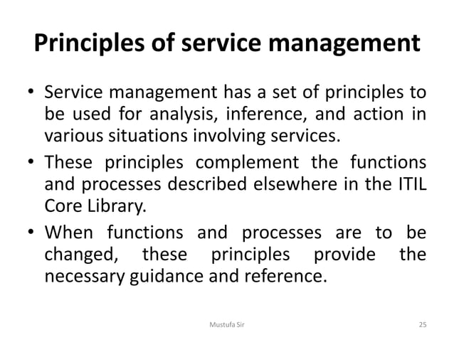Unit 1 chap1 it service management | PDF