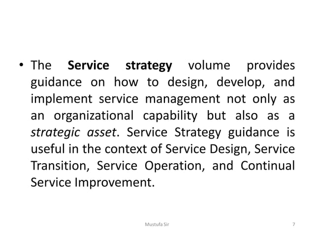 Unit 1 chap1 it service management | PDF