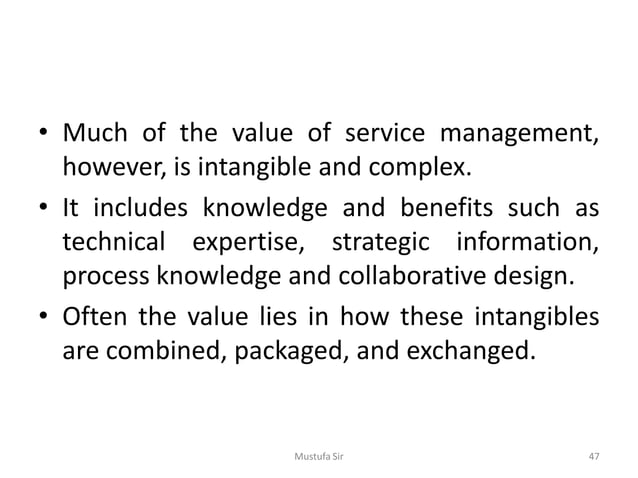 Unit 1 chap2 it service management | PPT
