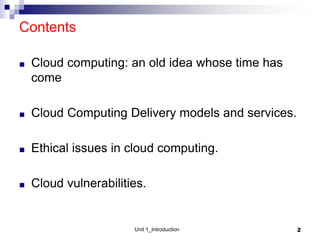 Cloud Computing Introduction. Engineering seventh Semester | PPTX ...