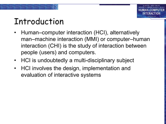 Human Computer Interaction Unit 1 Chapter 1 Presentation.ppt