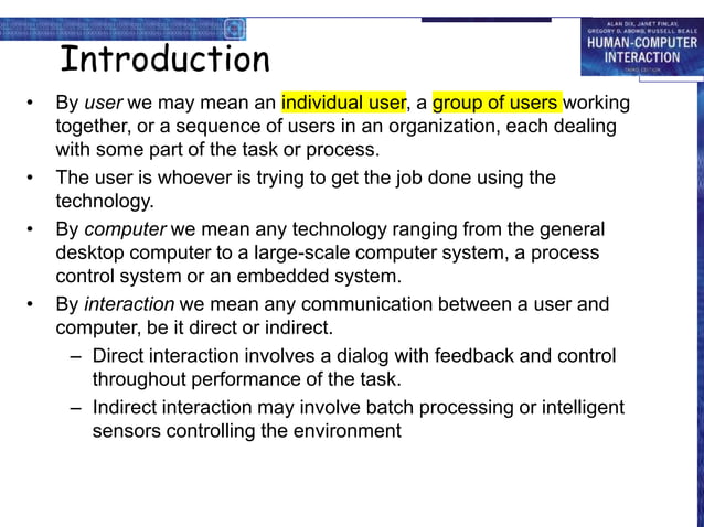 Human Computer Interaction Unit 1 Chapter 1 Presentation.ppt
