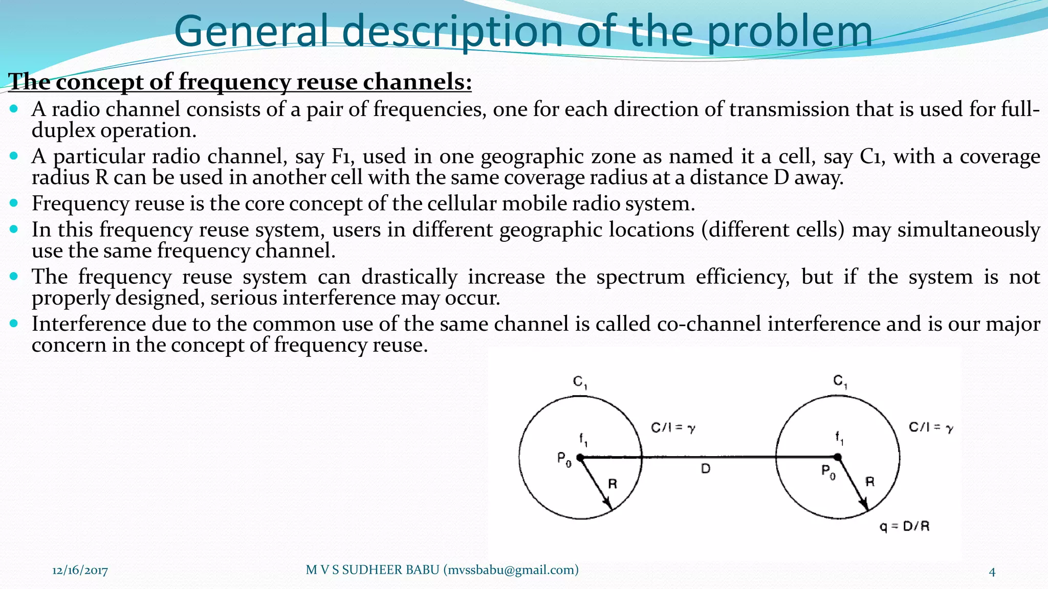 ELEMENTS OF CELLULAR RADIO SYSTEM DESIGN | PPSX