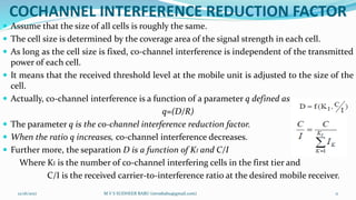 ELEMENTS OF CELLULAR RADIO SYSTEM DESIGN | PPSX