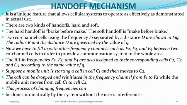 ELEMENTS OF CELLULAR RADIO SYSTEM DESIGN | PPSX