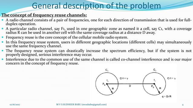 ELEMENTS OF CELLULAR RADIO SYSTEM DESIGN | PPSX