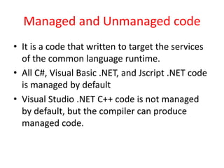 .NET Framework | PPTX