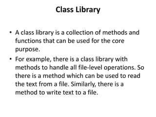 .NET Framework | PPTX