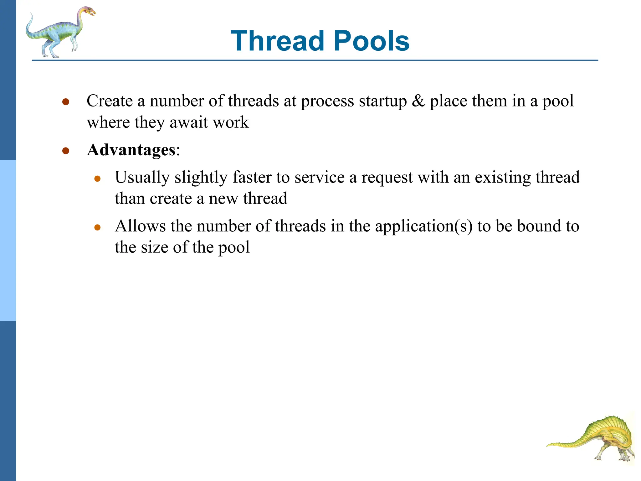 Multithreaded Programming In Oprating System Ppt