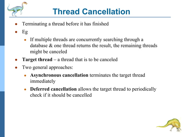 Multithreaded Programming In Oprating System Ppt