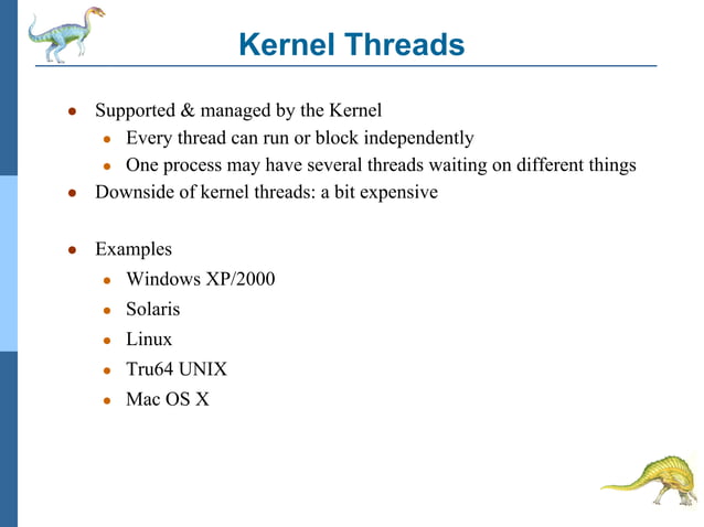Multithreaded Programming in oprating system | PPT