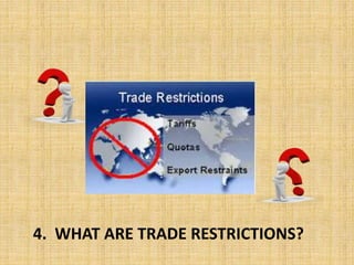 Unit 1 chapter 3 student trade barriers | PPTX