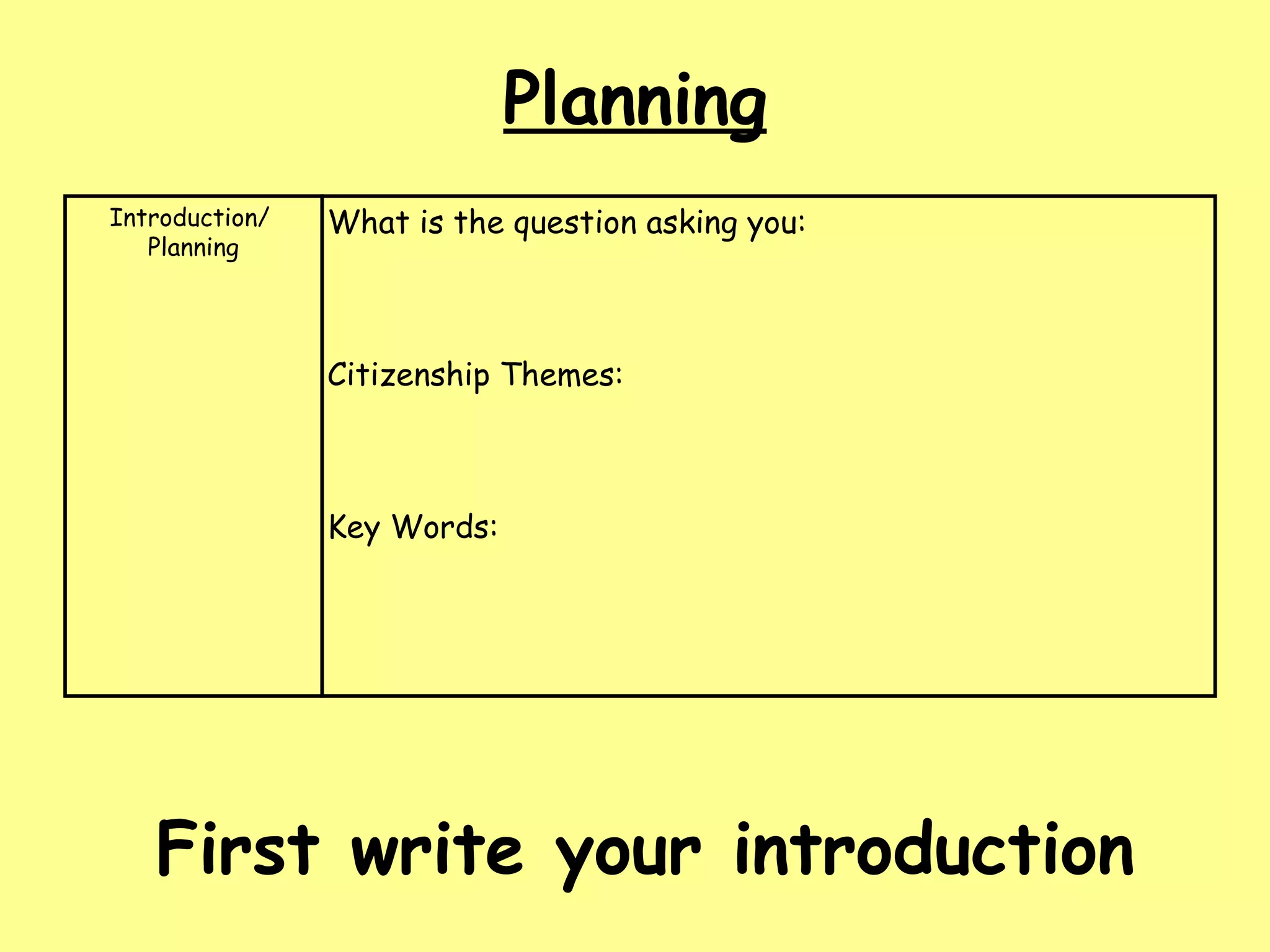 Unit 1 GCSE Citizenship 12mark help (Plain) | PPT