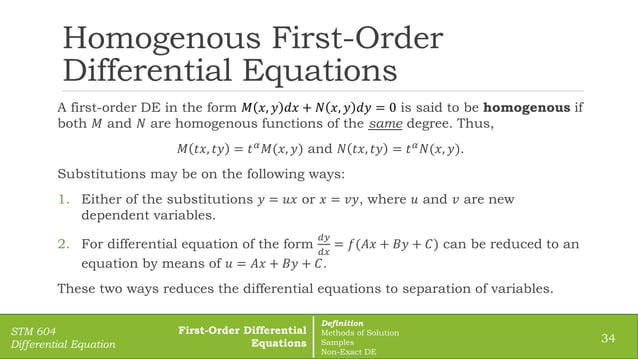 Introduction to Differential Equations and First-Order Differential Equations.pptx