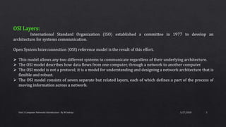 Basics of Computer Networks | PPTX