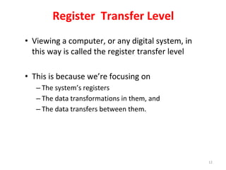unit1COA Computer Organisation and Architecture | PPTX
