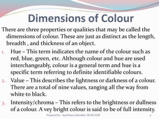 Colour | PPTX | Interior Decorating | Home & Garden