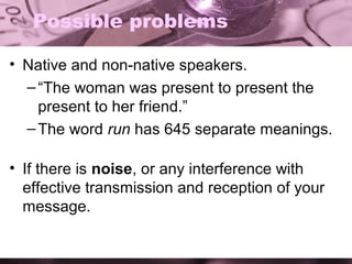 Unit 1 communication process | PPT