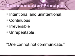 Unit 1 communication process | PPT