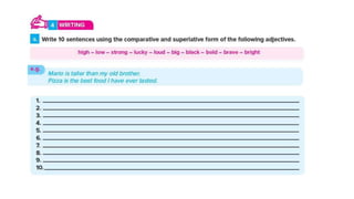 Unit 1 Comparatives and superlatives.pptx