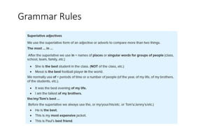 Unit 1 Comparatives and superlatives.pptx