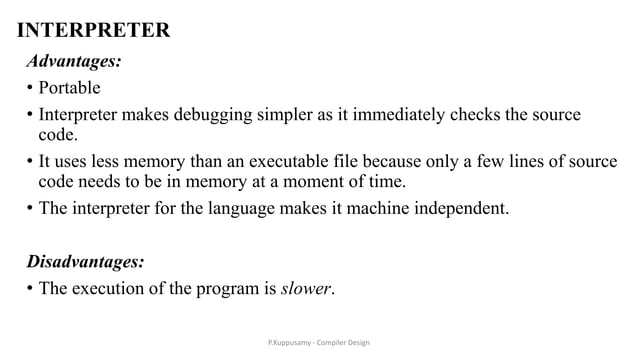 Compiler Design Introduction | PDF