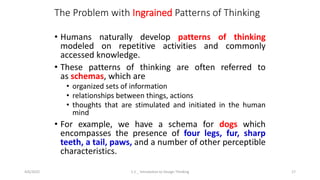 Introduction to Design Thinking | PPTX