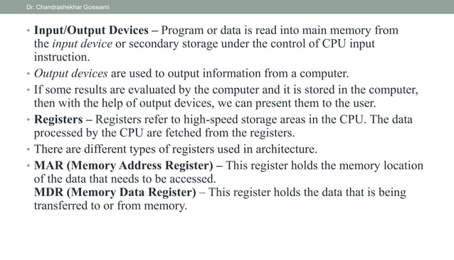 Unit 1 Computer Architecture & Organization.pptx