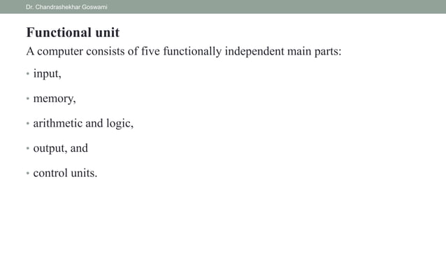 Unit 1 Computer Architecture & Organization.pptx