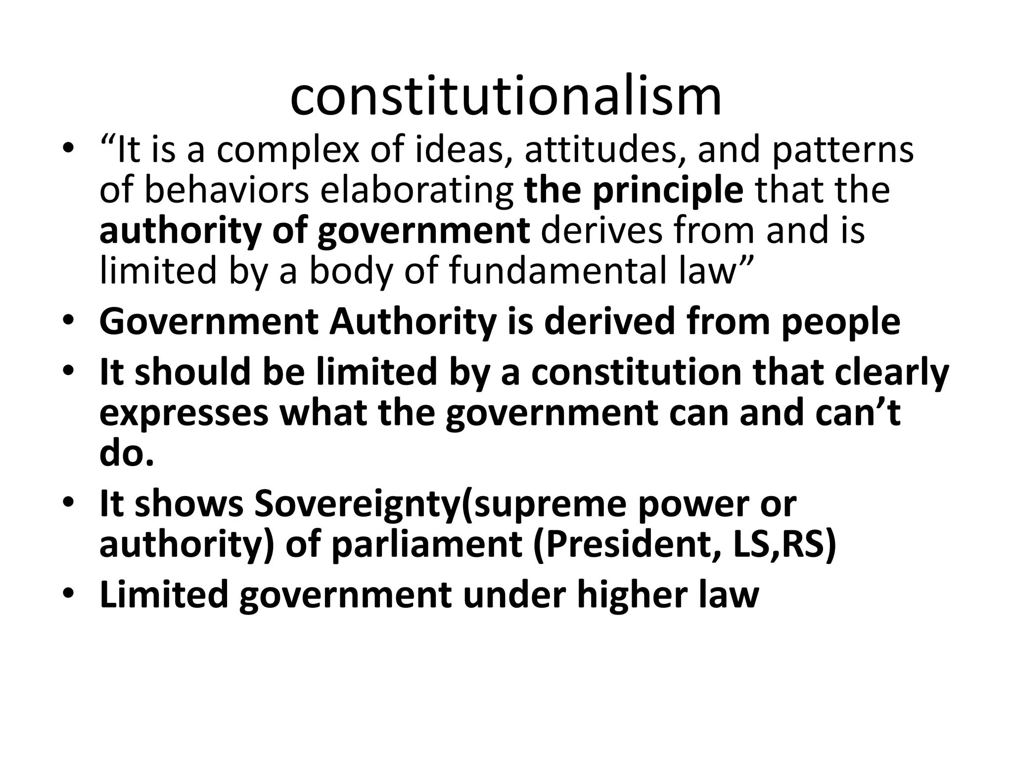 Unit 1 constitution of india 2018 pdf | PPTX