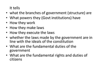 Unit 1 constitution of india 2018 pdf | PPTX