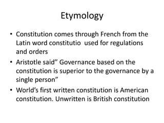 Unit 1 constitution of india 2018 pdf | PPT