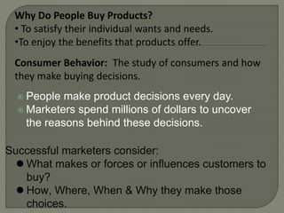 Unit 1 consumer behavior | PPT