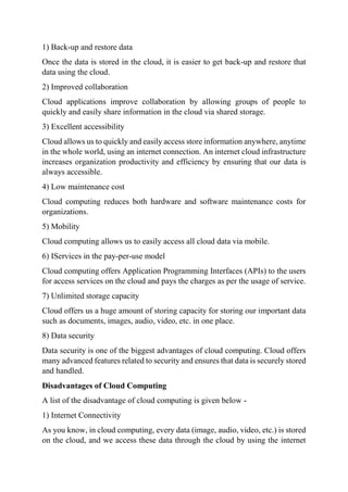 Unit 1 contributing technologies | PDF