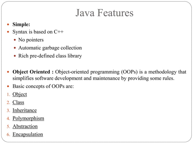 Unit 1 Core Java for Compter Science 3rd | PPT