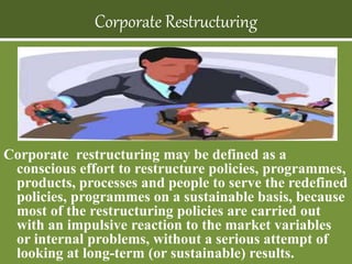 Unit 1 corporate restructuring | PPT