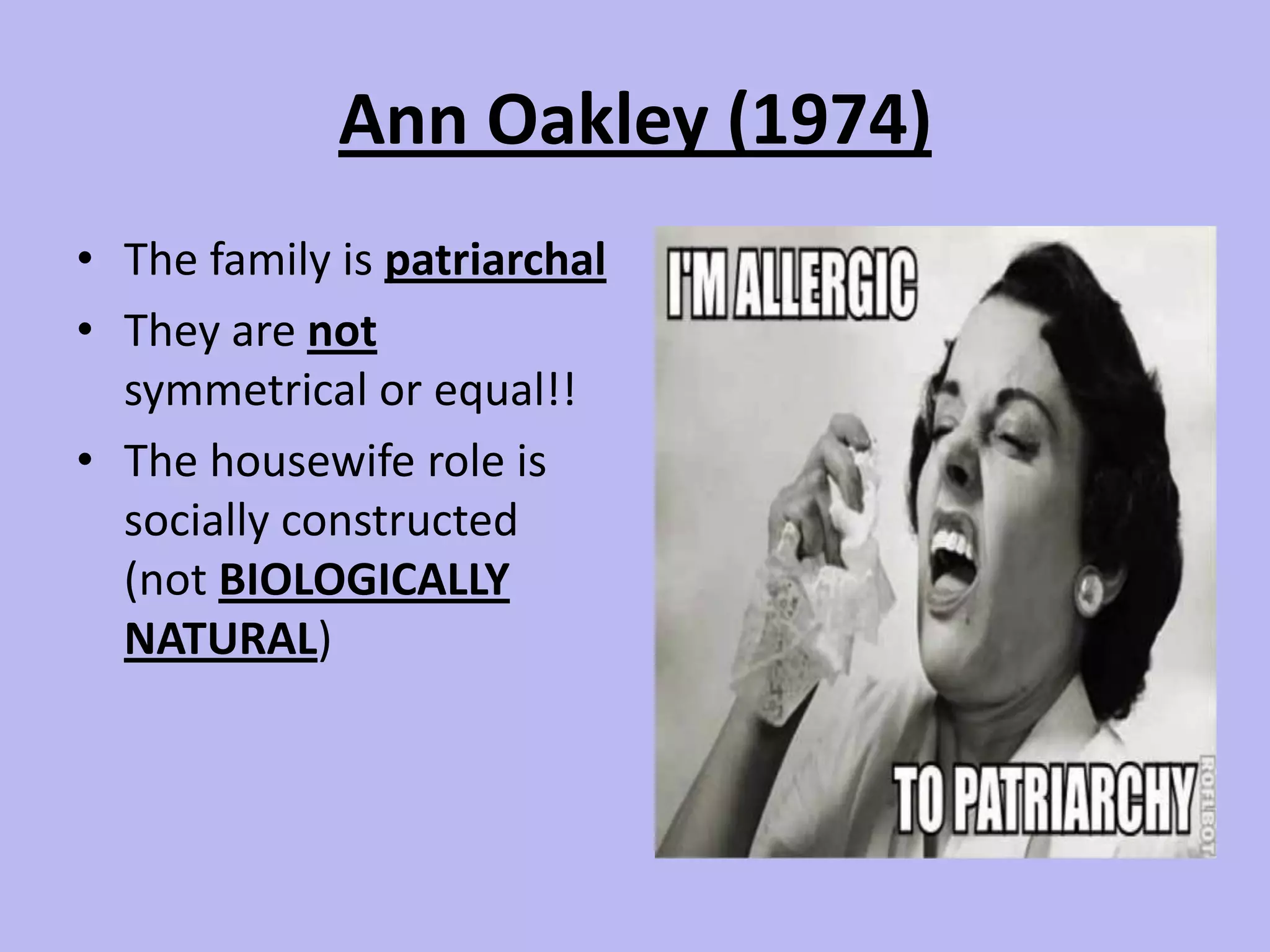GCE Sociology Revision (AQA)- Unit 1 Couples Families and Households | PPTX