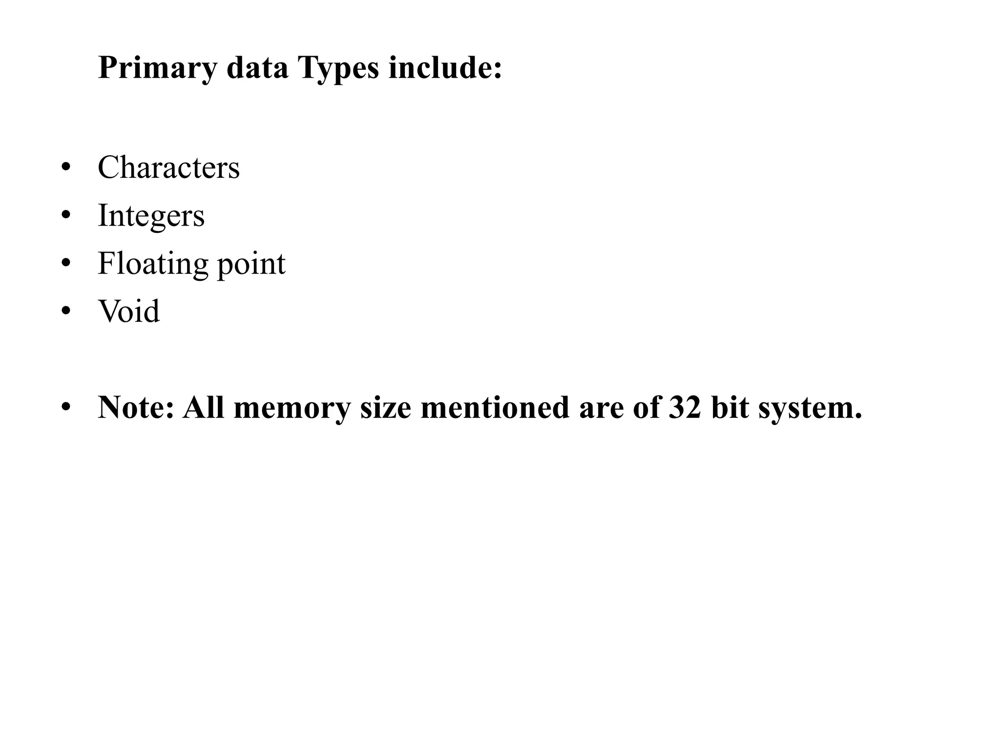 Unit 1 Introduction To C Languagepptx 