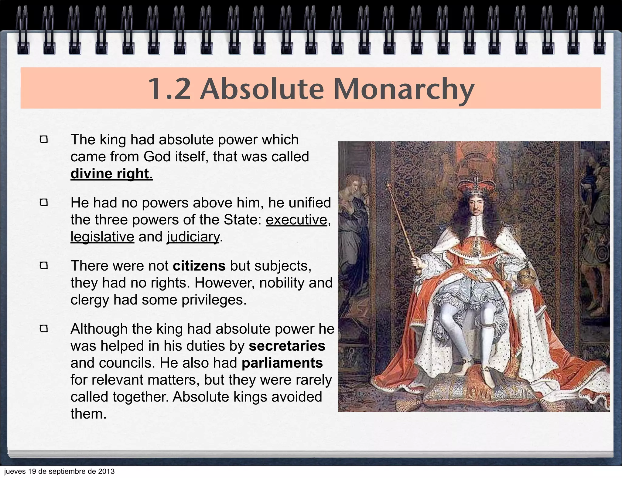 Unit 1 ANCIENT REGIME | PPT