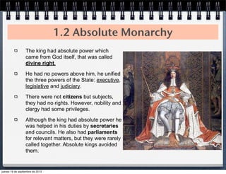 Unit 1 ANCIENT REGIME | PPT