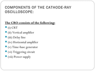 Unit 1 cro ppt | PPT