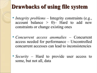 Basics of Database Management System: Key Components | PPT