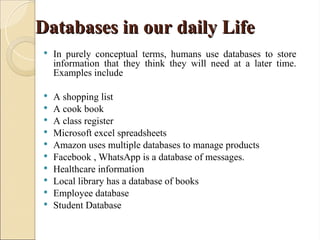 Basics of Database Management System: Key Components | PPT