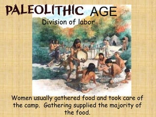 Paleolithic Age Food Supply