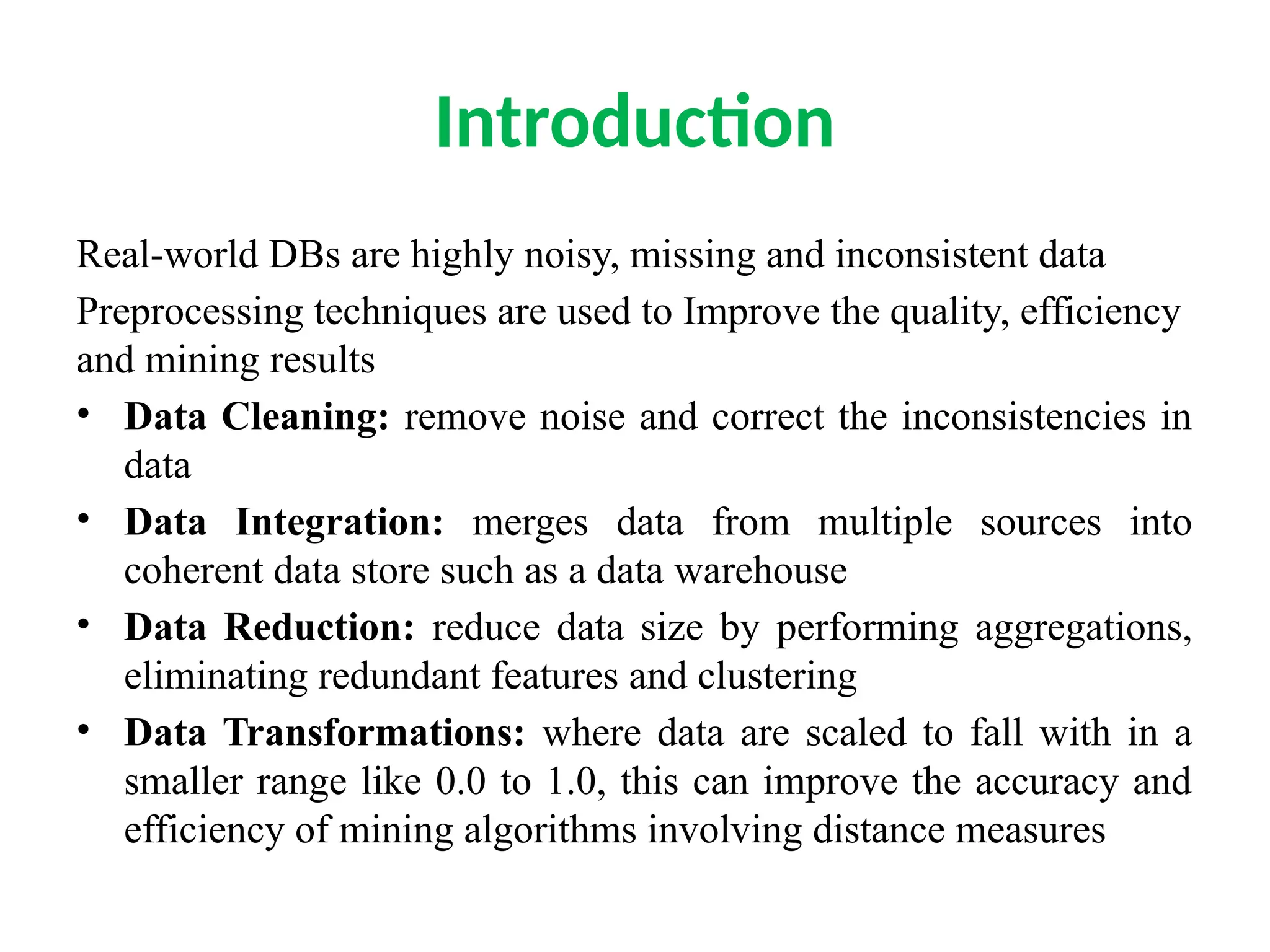 Unit 1 data pre processing steps to process data | PPTX