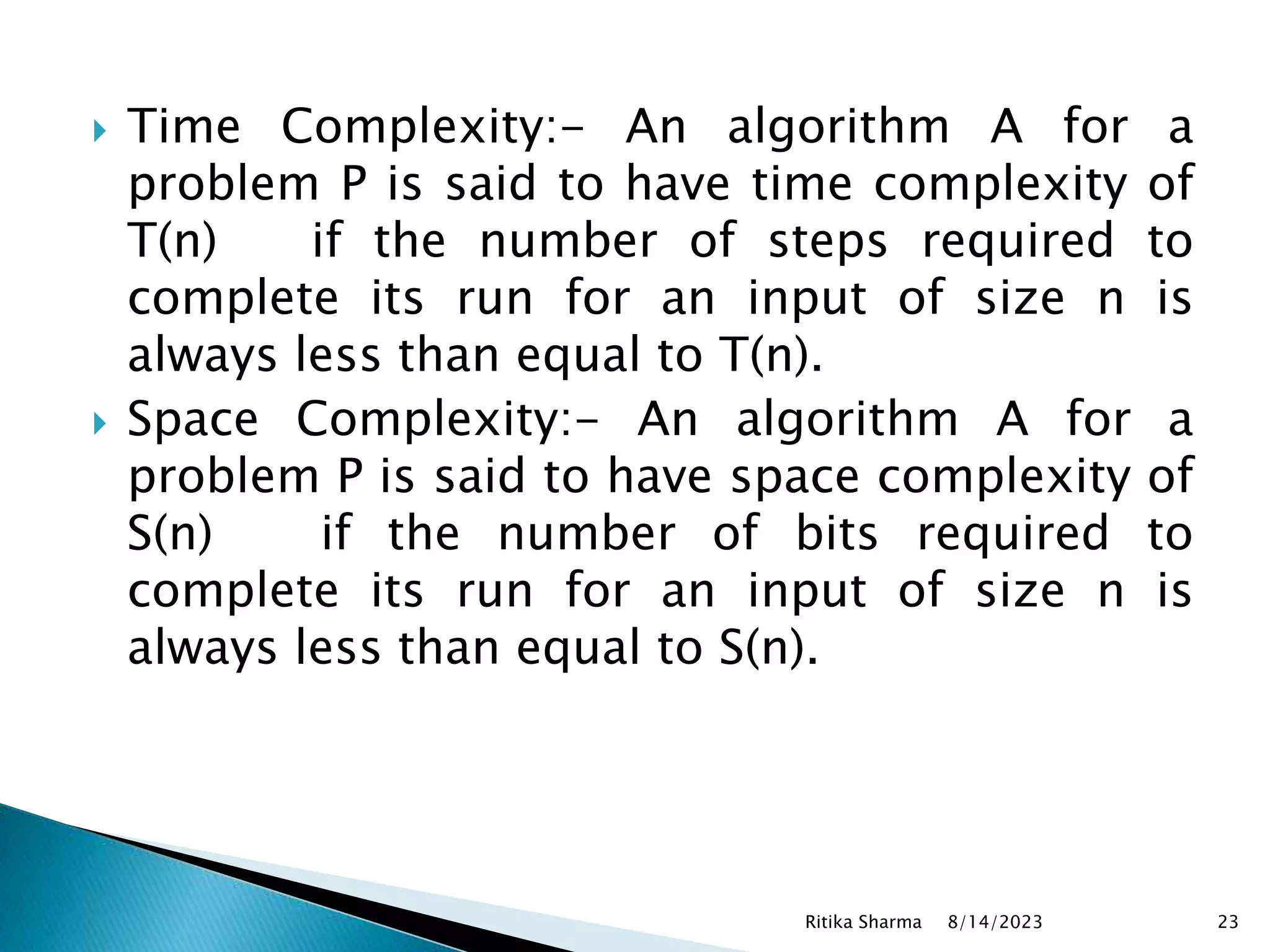 Unit 1 Data Structures Introduction L1.pptx | Databases | Computer ...