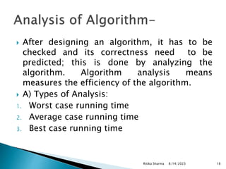 Unit 1 Data Structures Introduction L1.pptx | Databases | Computer Software and Applications