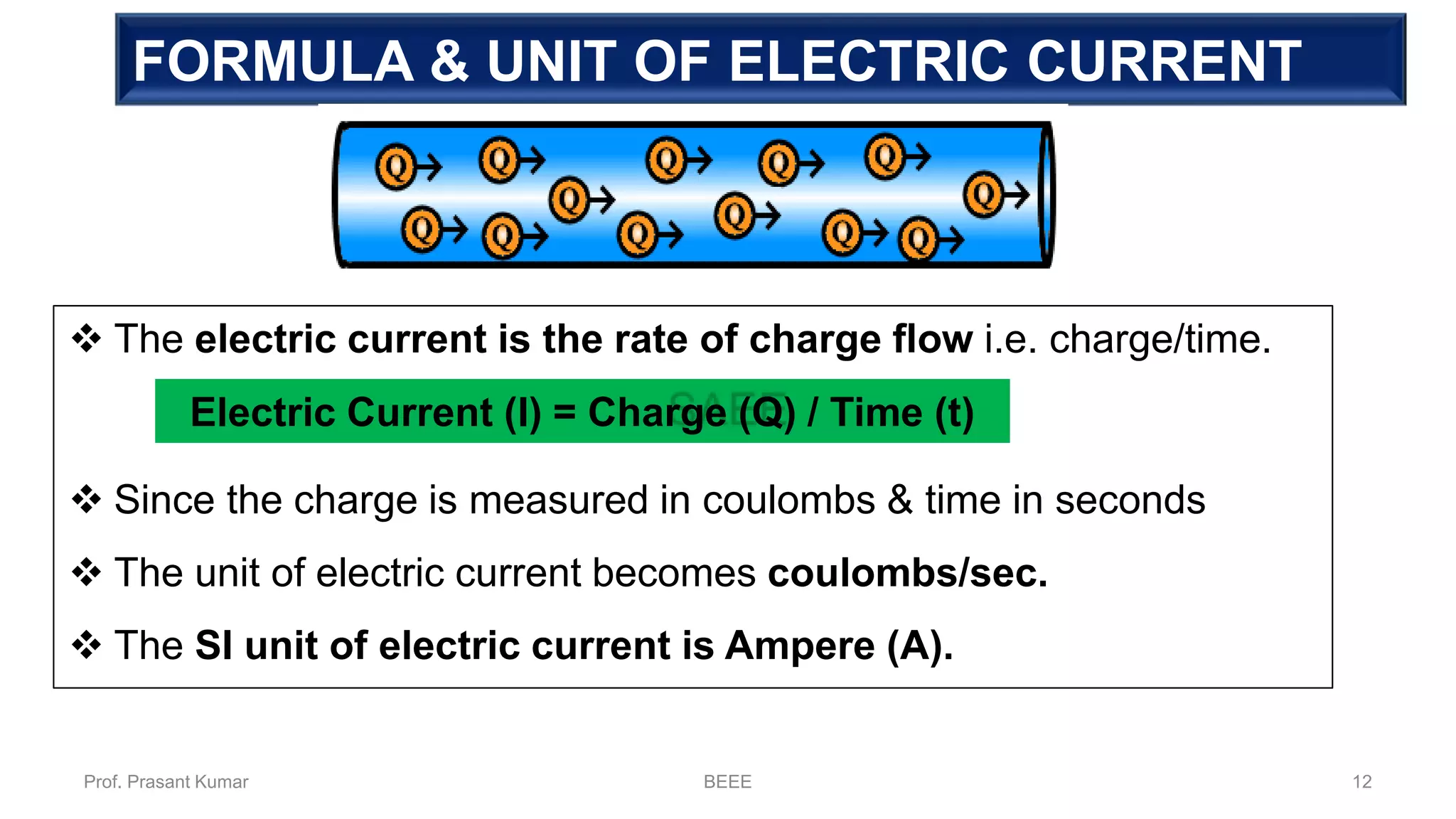 BASIC ELECTRICAL ENGINEERING DC CIRCUITS UNIT 1 PART 1 NOTES | PDF ...