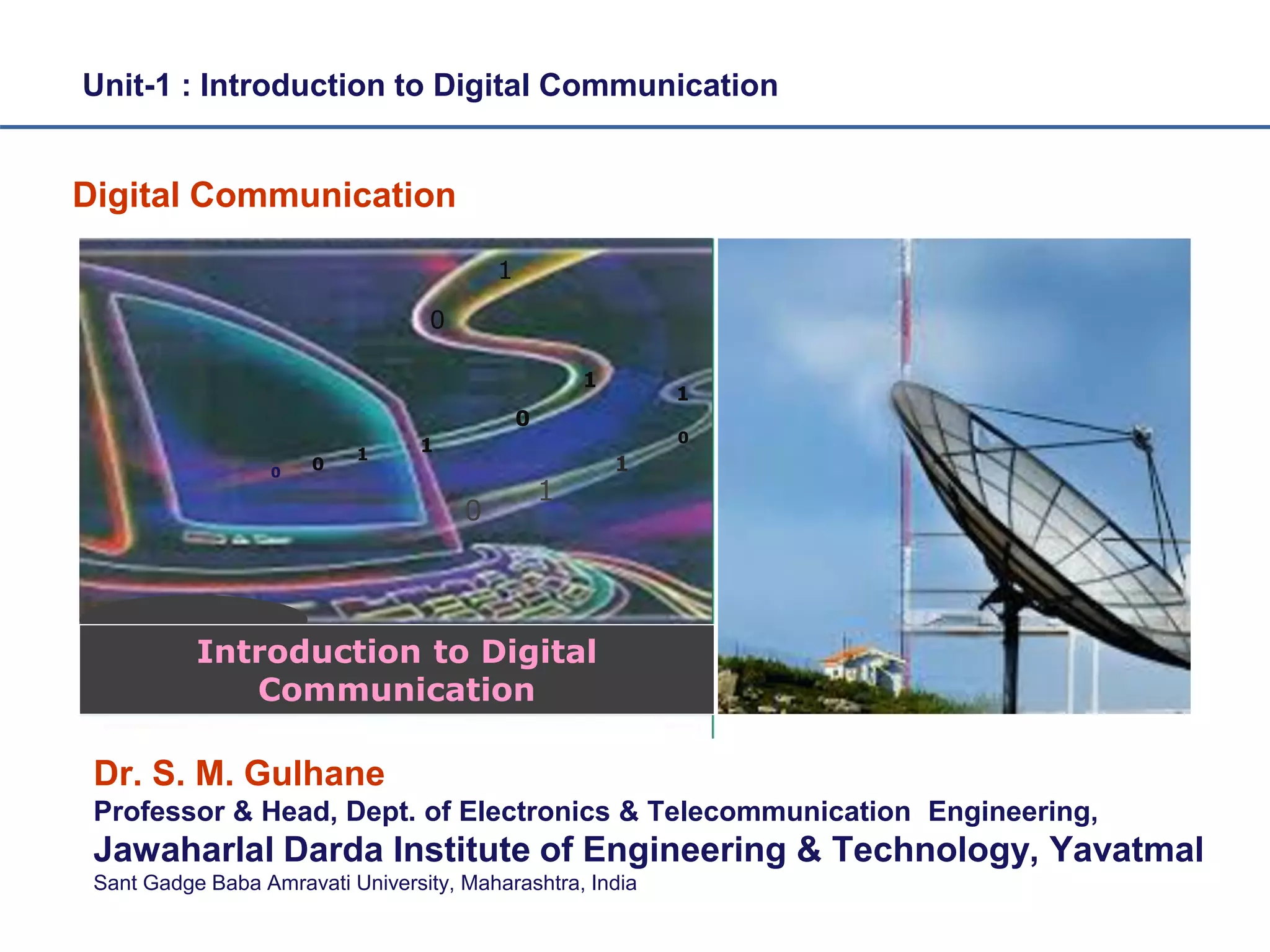 Introduction to Digital Communication | PDF