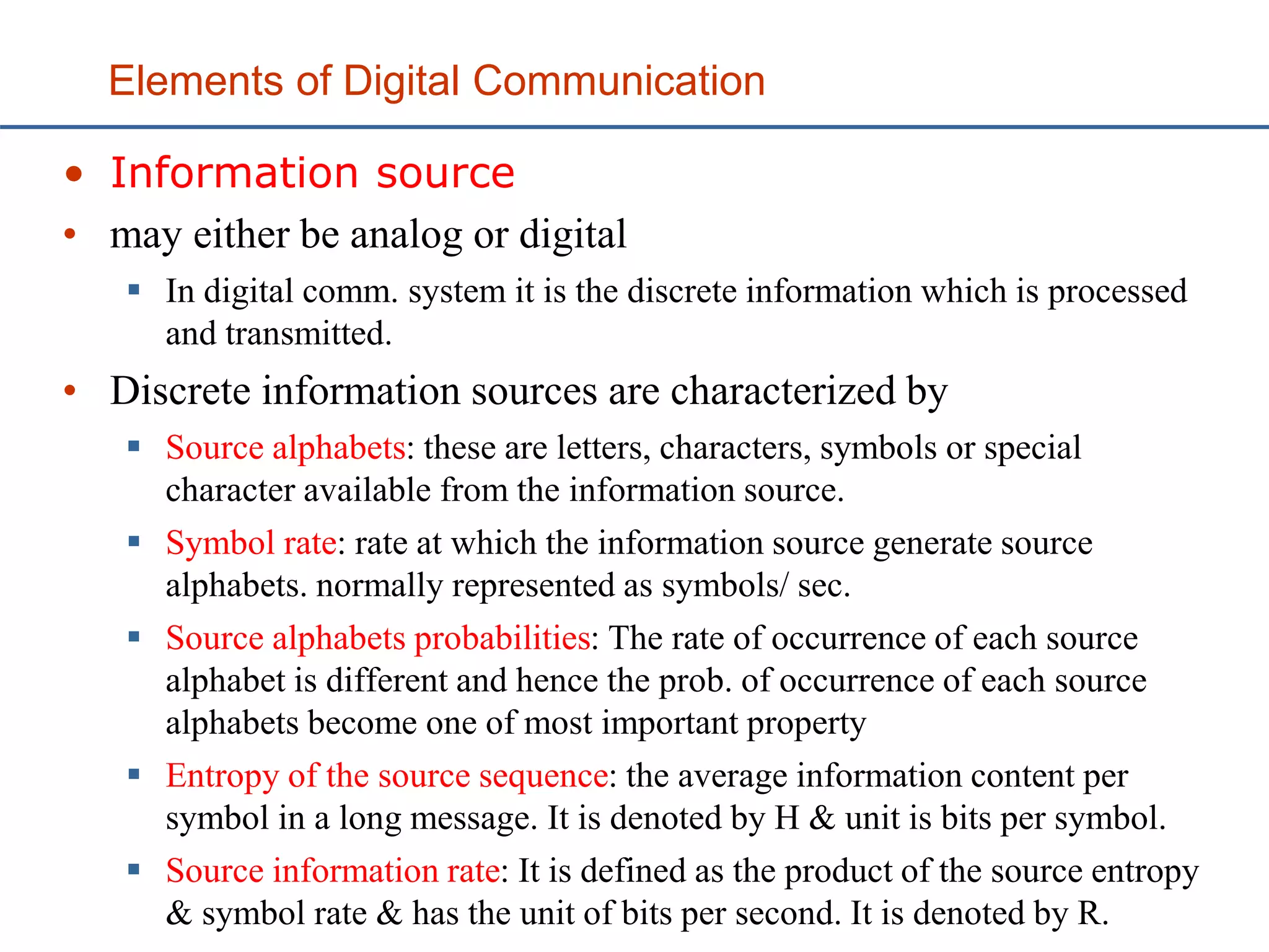 Introduction to Digital Communication | PDF